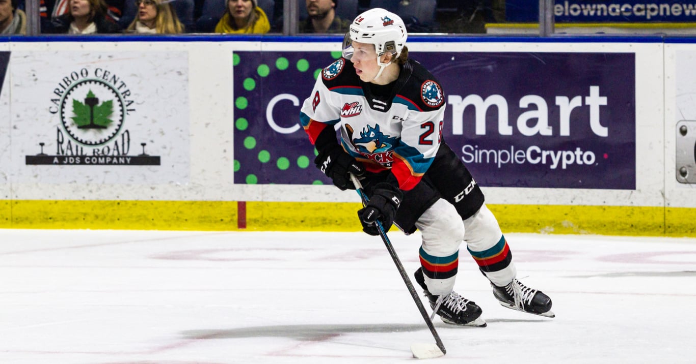 5-point weekend earns Andrew Cristall WHL Player of the Week honours