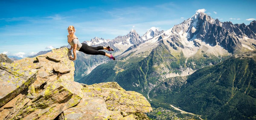 Ballerina Dancing Across Mountain Top Makes for Breathtaking Photos