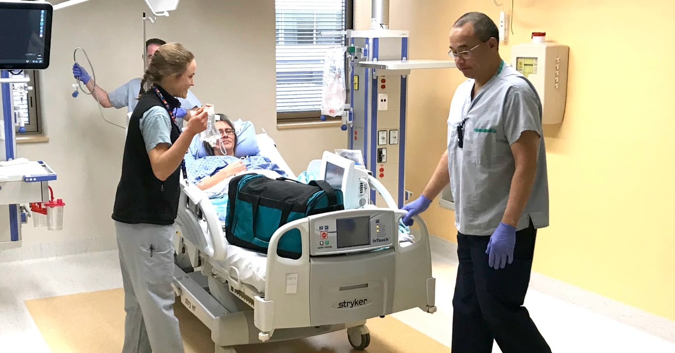 Interior Heart and Surgical Centre at KGH complete