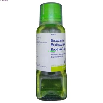 Soothex gargle 100ml : ↑ Buy Online ★ 𝐋𝐎𝐖 𝗣𝗿𝗶𝗰𝗲 ★ ,View Uses, Side ...