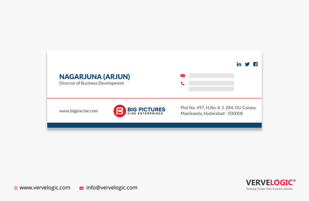 Portfolio of Email Signature Logo Design
