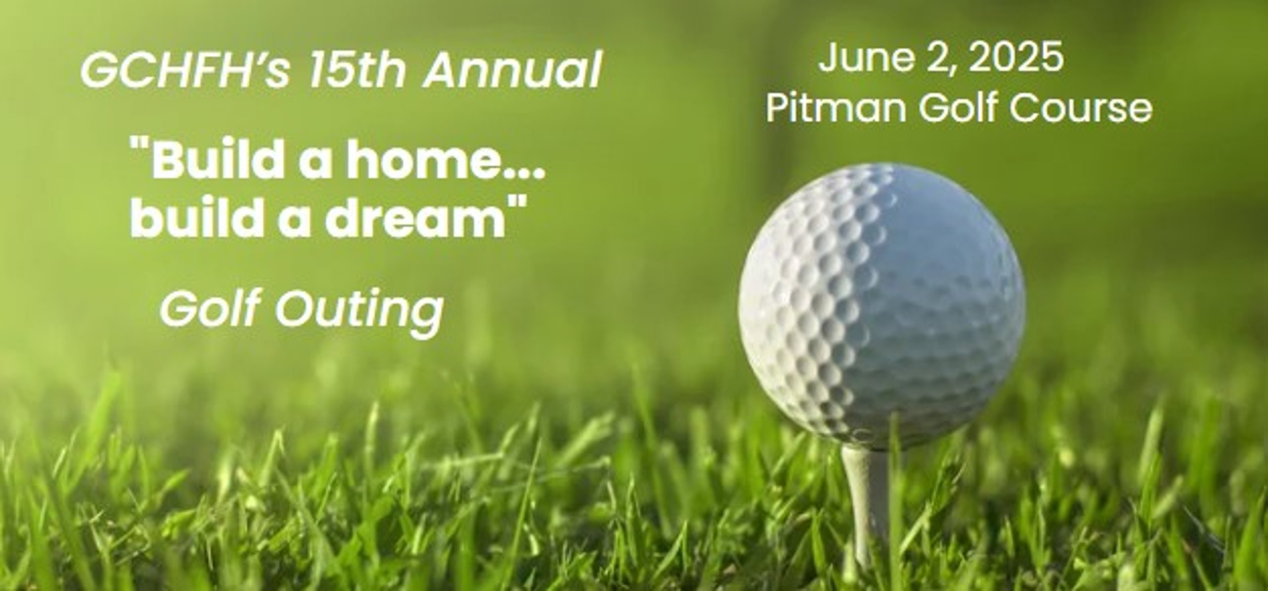 15th Annual "Build a home, build a dream" Golf Outing | Gloucester ...