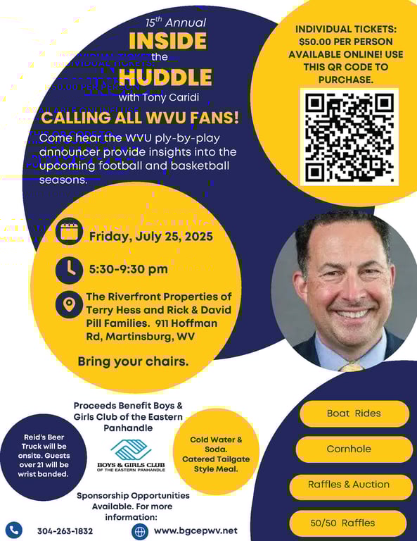 15th Annual Inside the Huddle with Tony Caridi | Boys & Girls Club of ...