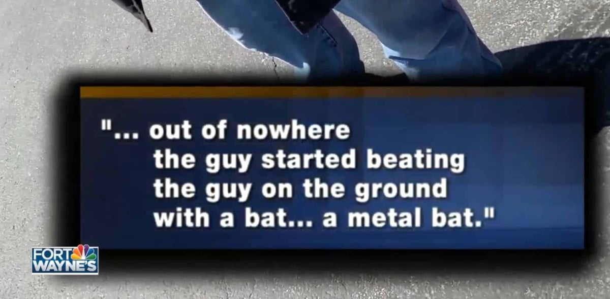 Bystander With Gun Stops Brutal Baseball Bat Beating, Saves Life ...
