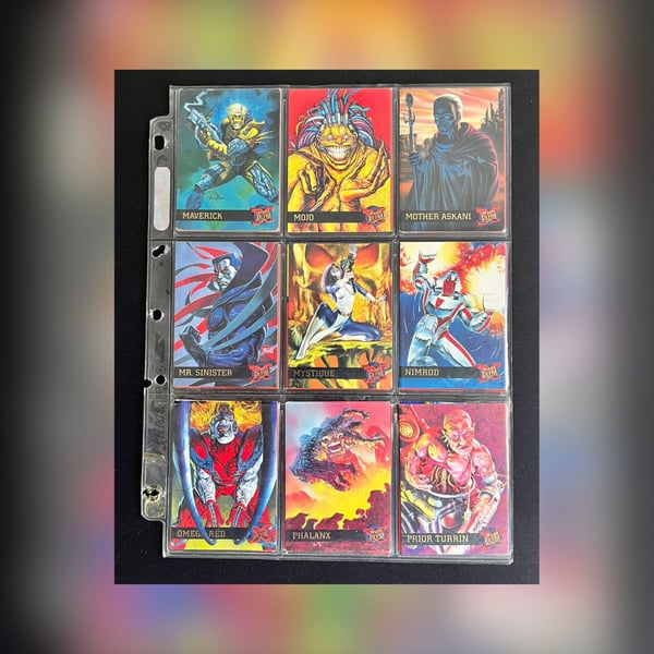 Rare 1995 Fleer X-Men Ultra Trading Cards Collection