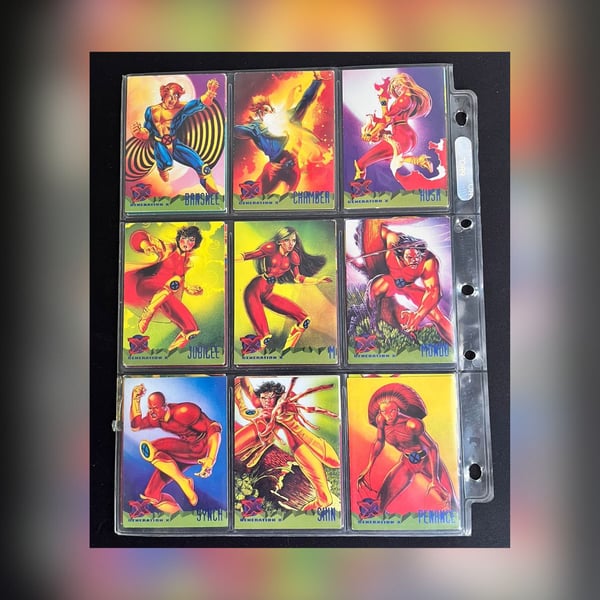 Rare 1995 Fleer X-Men Ultra Trading Cards Collection