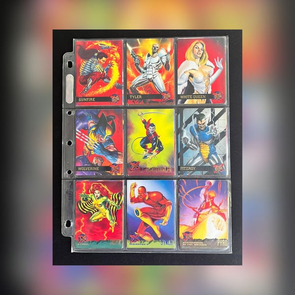 Rare 1995 Fleer X-Men Ultra Trading Cards Collection