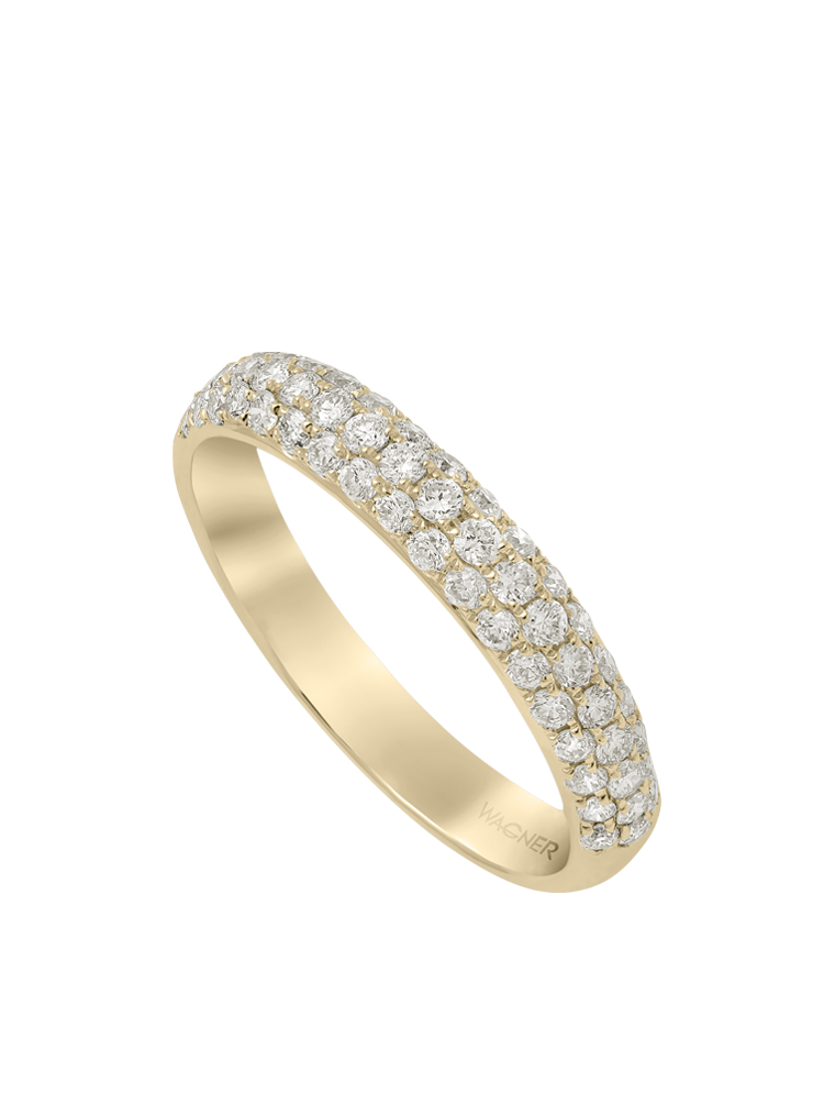Wagner - Starlight - Ring - 18 Kt Gelbgold | 18 Kt Weißgold 0,62 ct Diamanten - Juwelier Wagner