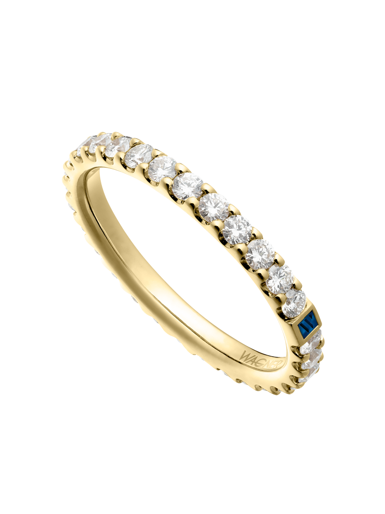 Wagner - Memory Ring & Diamonds - Ring - 18 Kt Gelbgold 0,9 ct ...