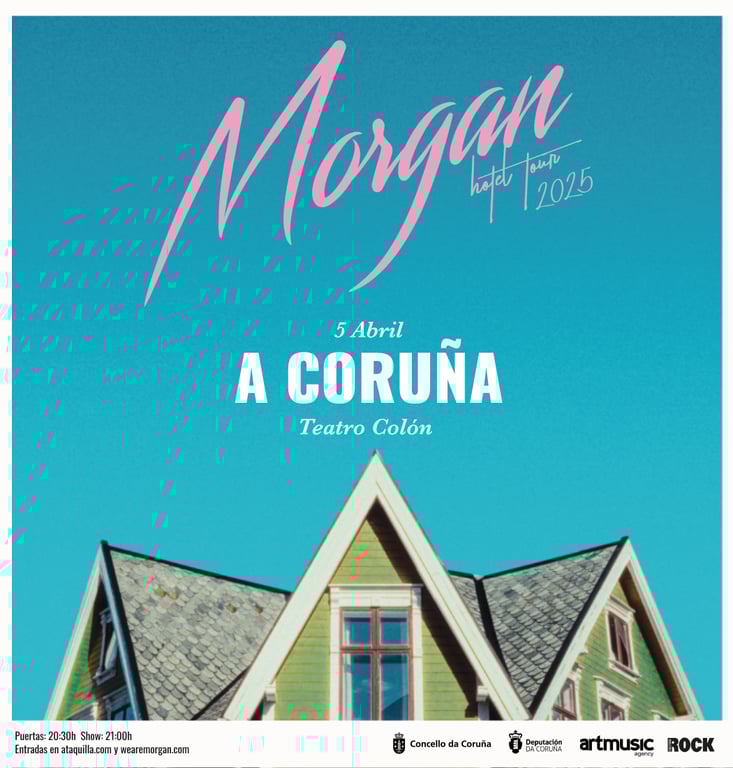 Entradas para MORGAN – Hotel Tour 2025 en Teatro Colón