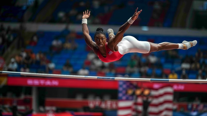 Simone Biles Faces Calf Injury During Gymnastics Qualifiers at 2024 ...