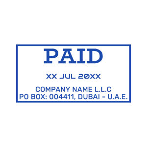 Explore Premium Rubber Stamp Design Templates | Free Company Seal Template