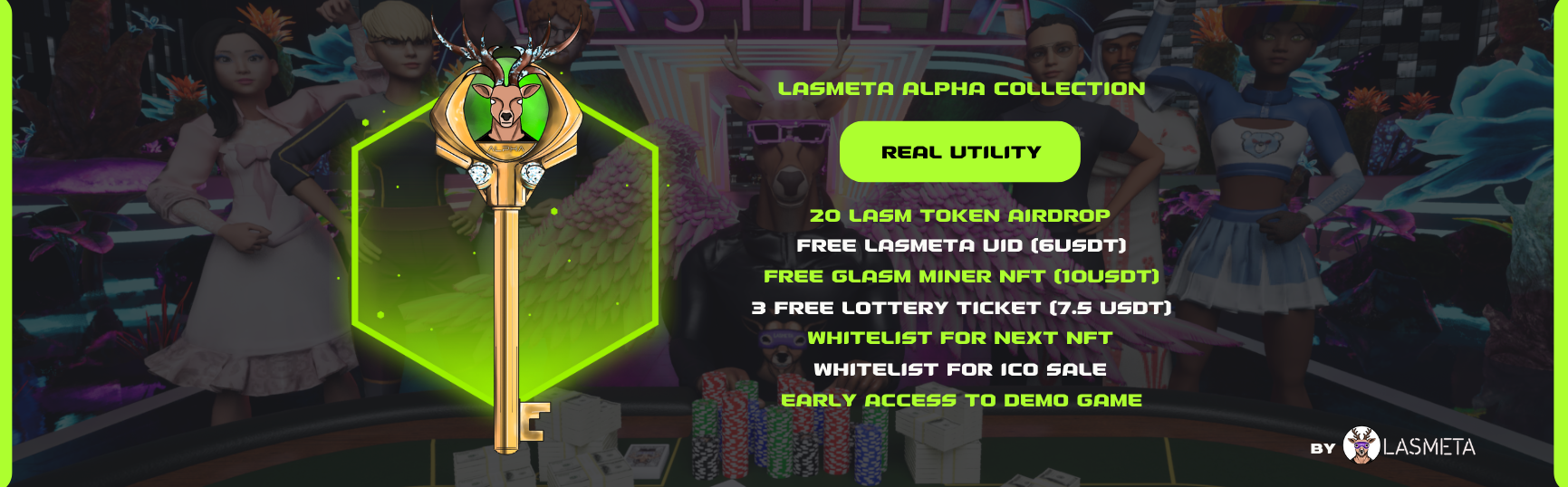 DEER CLUB GENESIS - Las Meta Wl x Lady's Friends | The Core | Alphabot - Alpha Made Easy