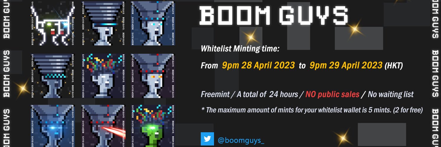 Mob Alpha x BOOM GUYS NFT • Mob Alpha • Alphabot • Alpha Made Easy