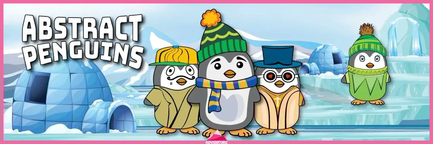 ⛰️ Adventure x Abstract Penguins | Adventure | Alphabot - Alpha Made Easy
