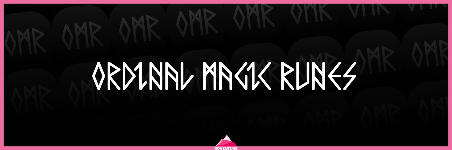 ⛰️ Adventure x Ordinal Magic Runes | Adventure | Alphabot - Alpha Made Easy