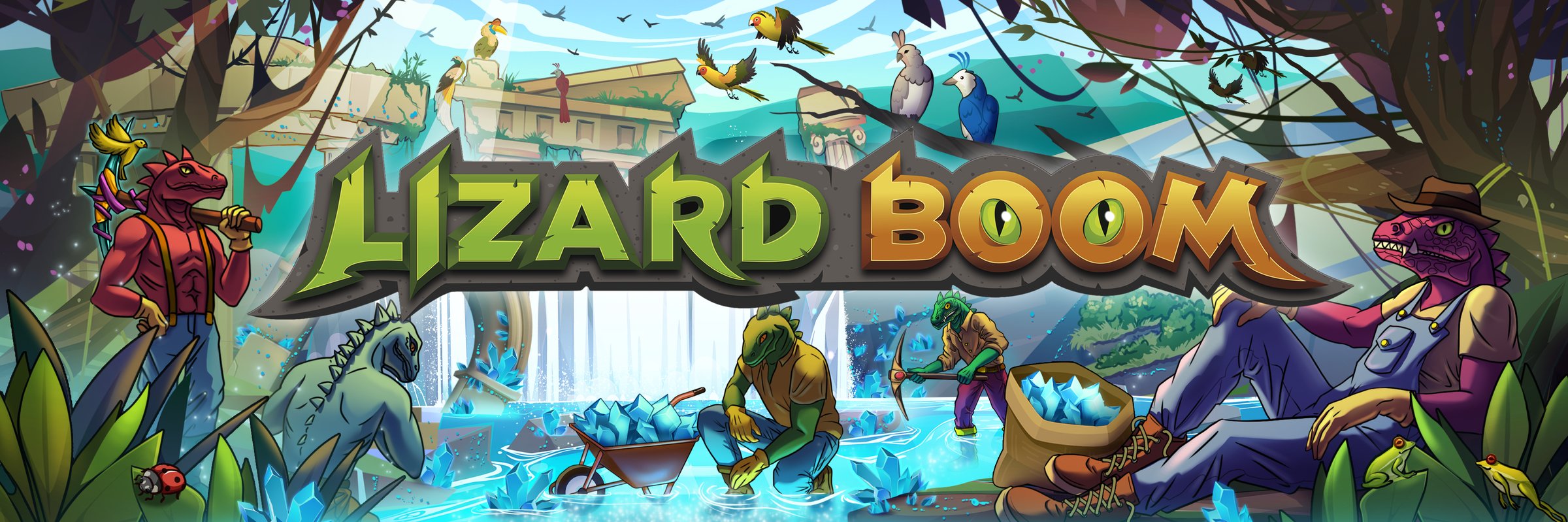 Lizard Boom X lombrados | Hexagon | Alphabot - Alpha Made Easy