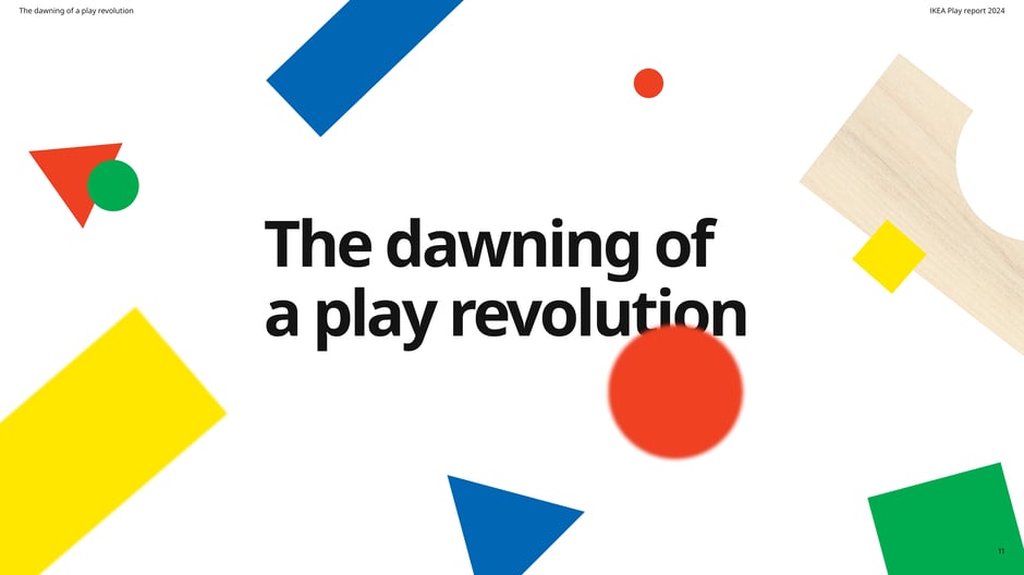 Importance of play for the future — IKEA Play Report 2024 — Deck.gallery