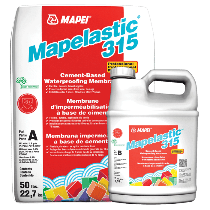 Mapei Mapelastic 315 - Powder for Waterproofing Membrane - 50 lbs