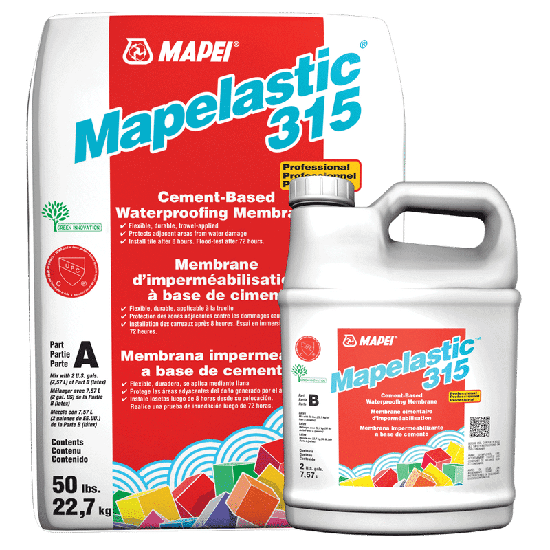 Mapei Mapelastic 315 - Powder for Waterproofing Membrane - 50 lbs