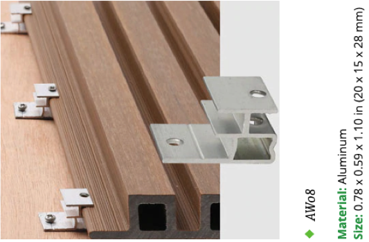 Red Cedar NewTechWood UH61 Norwegian Siding