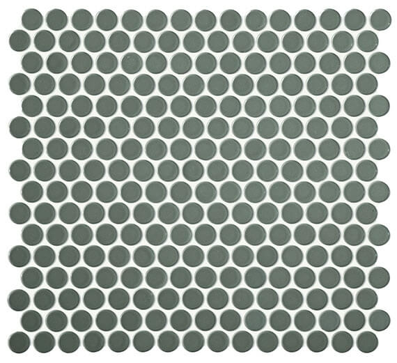 Engine Gray Retro Rounds Daltile