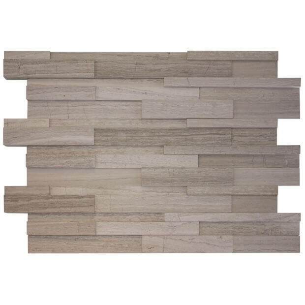 6''x24'' Illusion Escarpment Light 3D Honed