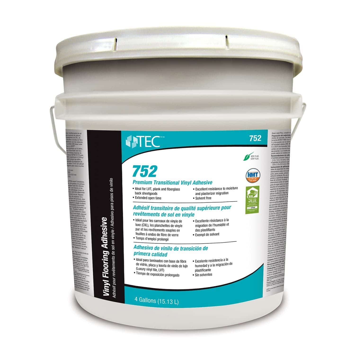 Tec Premium Transitional Vinyl Adhesive 15.14 L
