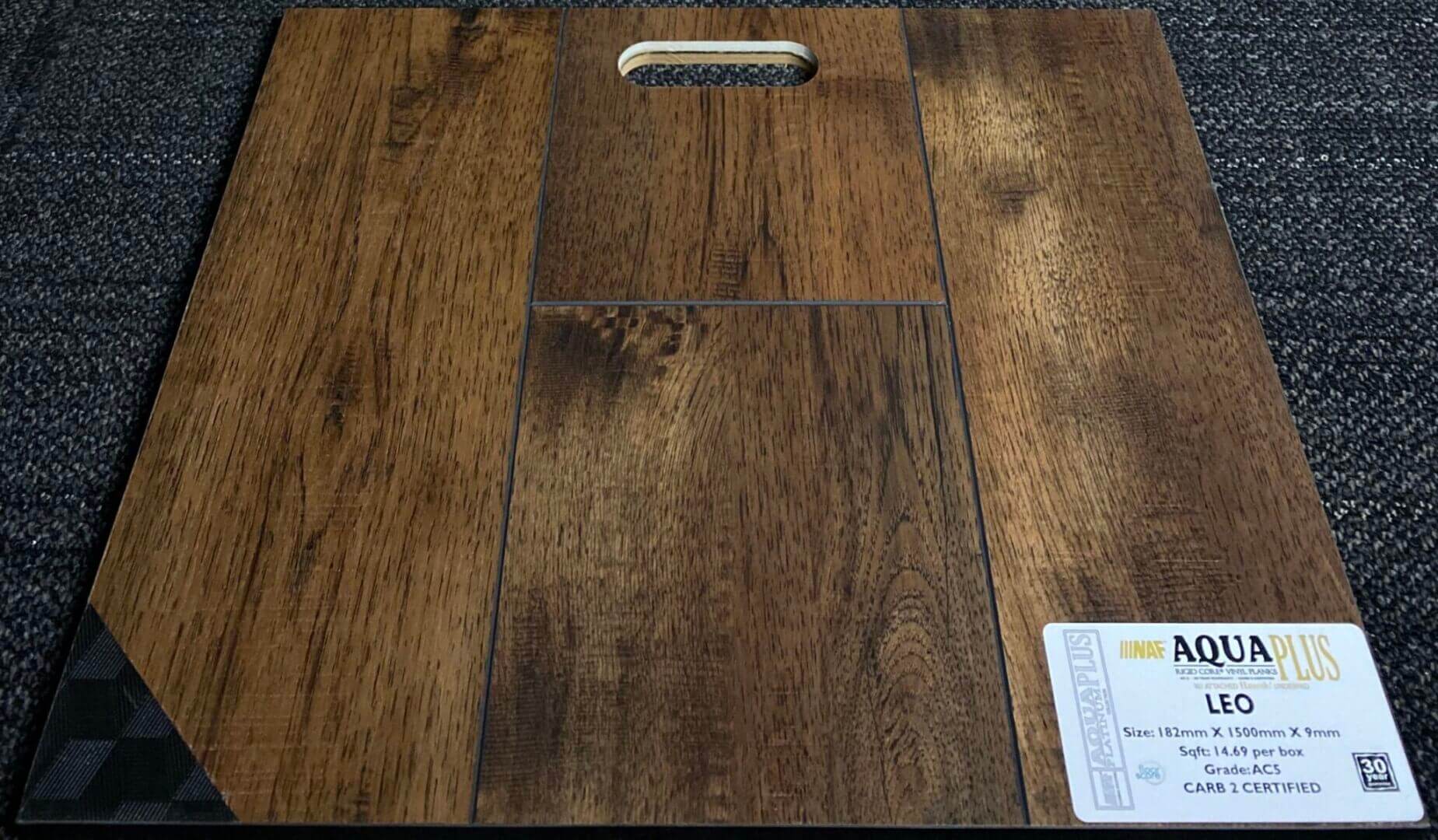 Leo NAF Aquaplus 9mm Vinyl Flooring Platinum Collection