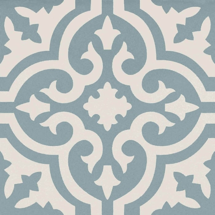 Original B Light blue Deco Anthology Ceratec Tiles