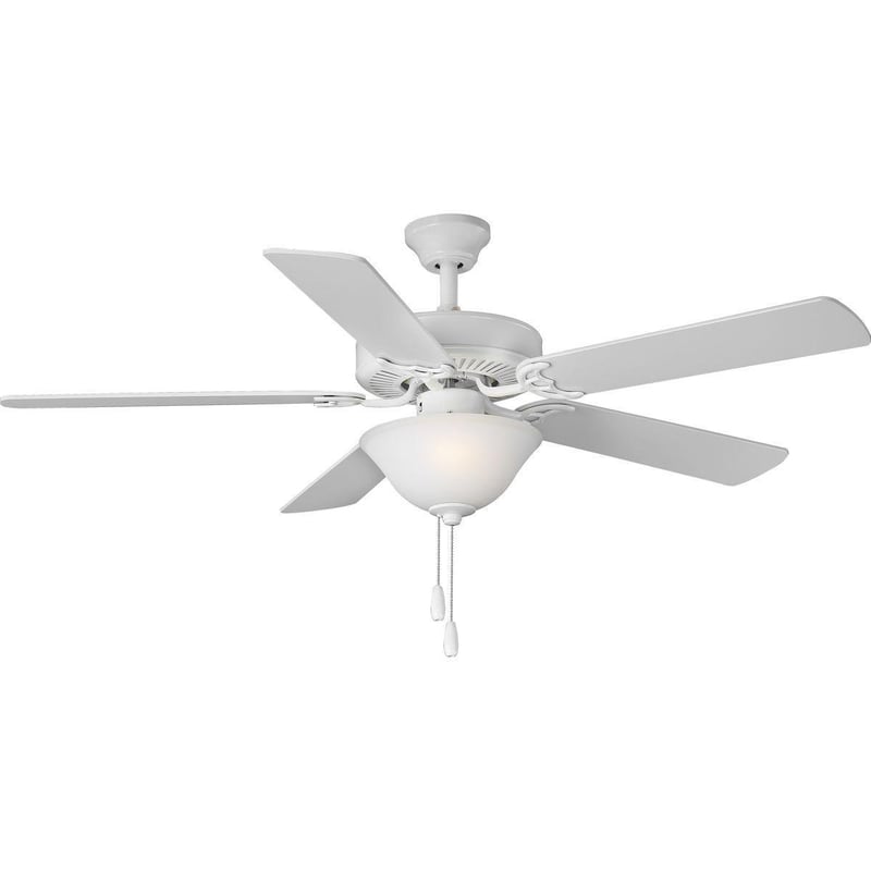 Progress Lighting® P2599-30 Builder Fan New Traditional Ceiling Fan ...