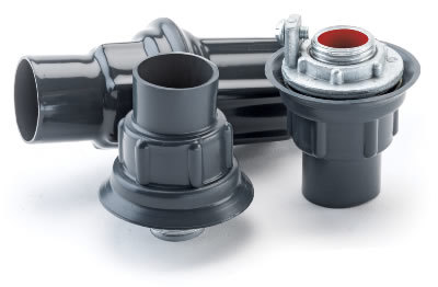 Robroy RedH2OT® PRST3 Type ST Knockout Hub, 1 in, For Use With Sheet ...