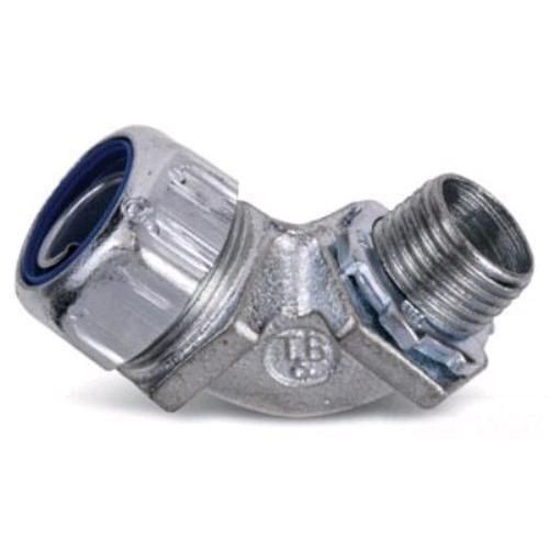 T&B® 5254 Non-Insulated Conduit Connector, 1 in Trade, 90 deg ...