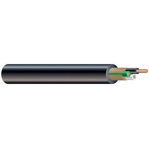 Portable Cable, SJO, Stranded, 12 AWG, 3 Conductors, Copper, Black, 300 ...