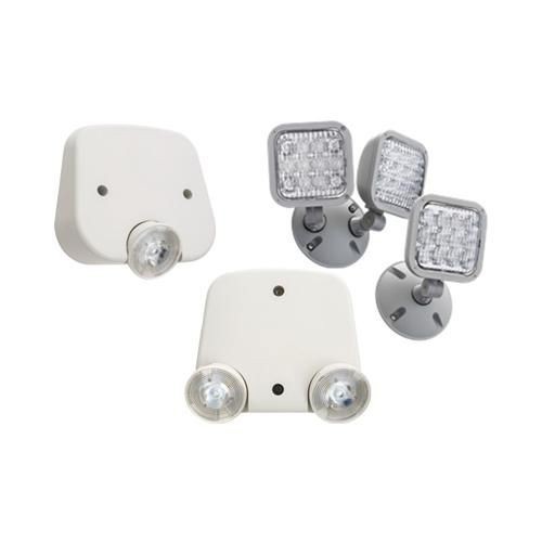 Lithonia Lighting® ERE GY SGL WP RD M12 LED Remote Emergency Light, 1 ...
