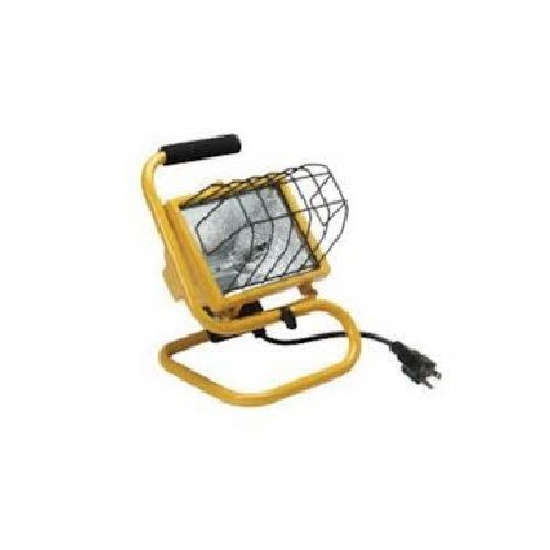 Hubbell® QWL500S Portable Quartz Flood Work Light, Halogen Lamp, 300/ ...