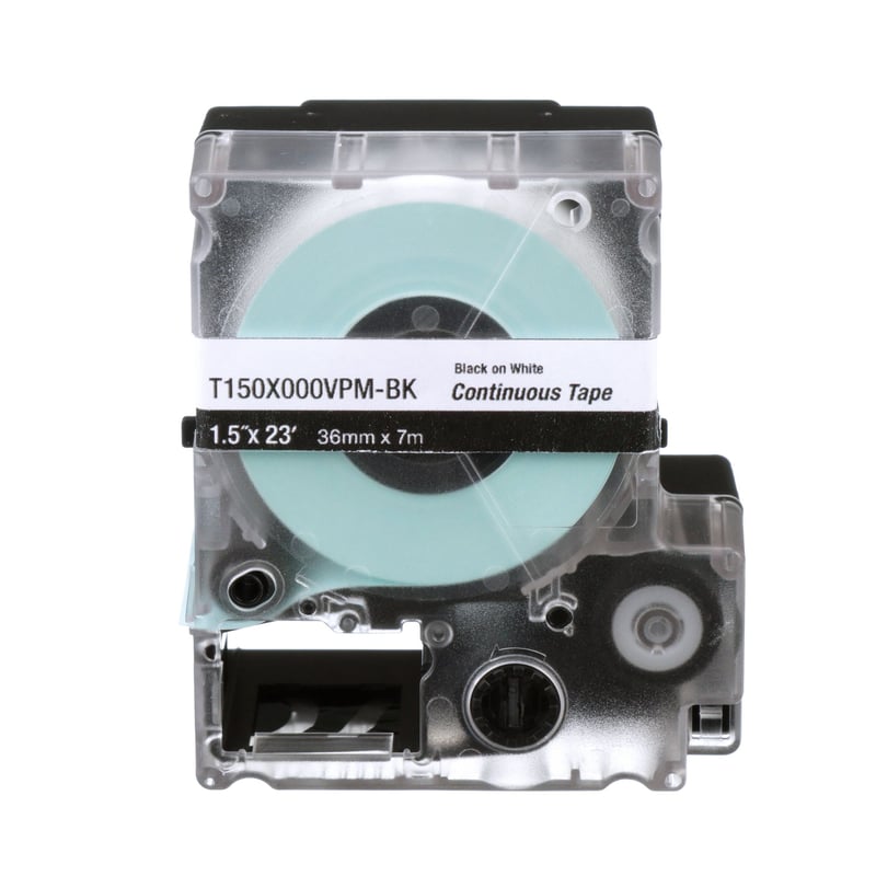Panduit® S100X125VAM Self-Laminating Label Cassette, 2.95 in L x 2.53 ...