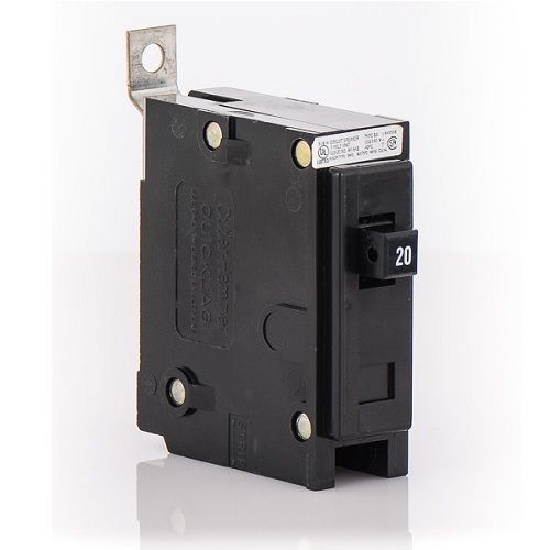 EATON QuickLag® BAB1020 Type BAB Miniature Circuit Breaker, 120/240 VAC ...