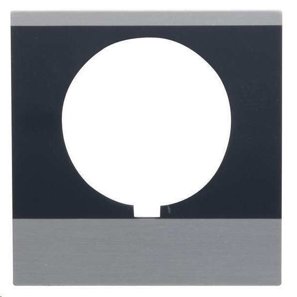 GE CR104PXN1BP077 CR104P Standard Nameplate, 1.98 in H x 1.9 in W ...