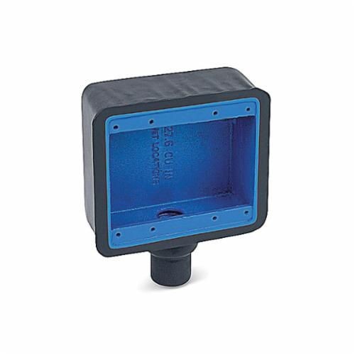 Ocal® FD22-G Type FD Dead End Deep Style Device Box, Iron, 2 Gangs, 1 ...