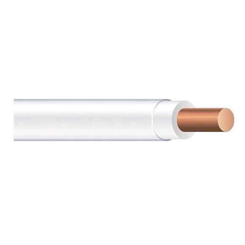 THHN Wire, Solid, 12 AWG, 1 Conductor, Copper, 600 Volts, White, 500 ft ...