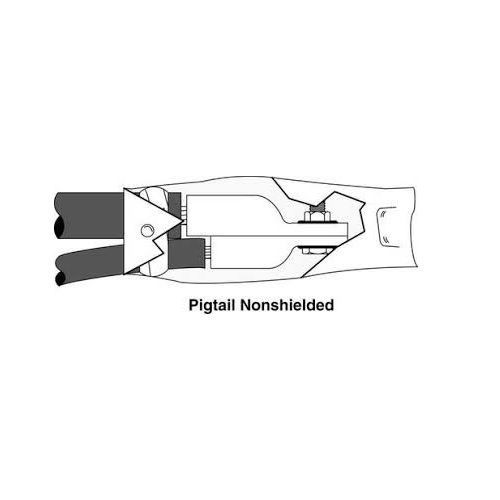 3M™ 5316 5300 Motor Lead Pigtail Splice Kit, 5/8 kVAC, 8 to 4 AWG ...