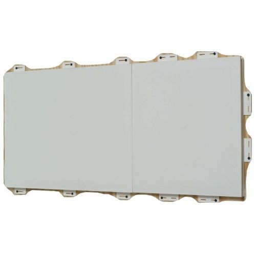 Arlington MM23 1-Piece Paintable Gangable Meter Mounting Base, 23 in L ...