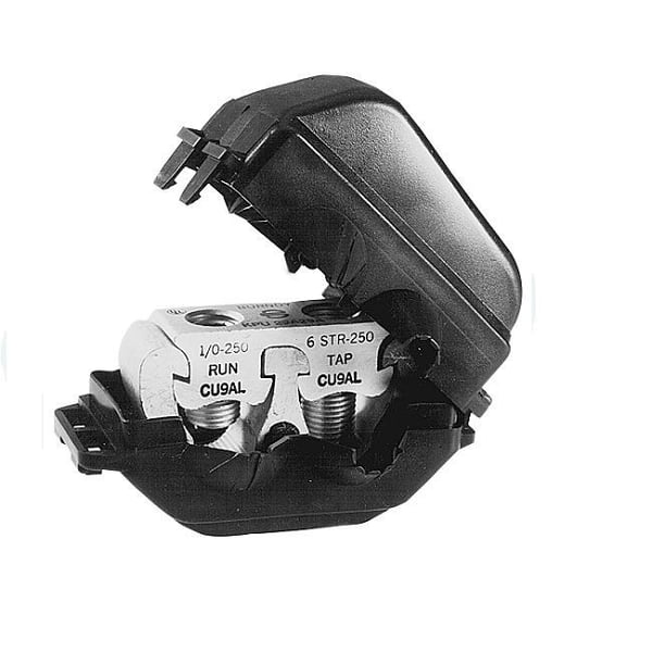 BURNDY® POLYTAP® KPU29A29AC KPU-AC Insulated Gutter Tap, Aluminum ...