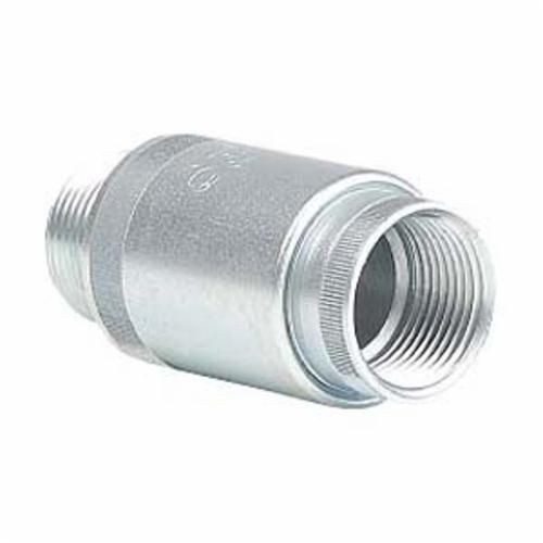 Killark® UNYS2 Male Short Conduit Union, 3/4 in, Steel, Electro-Plated ...