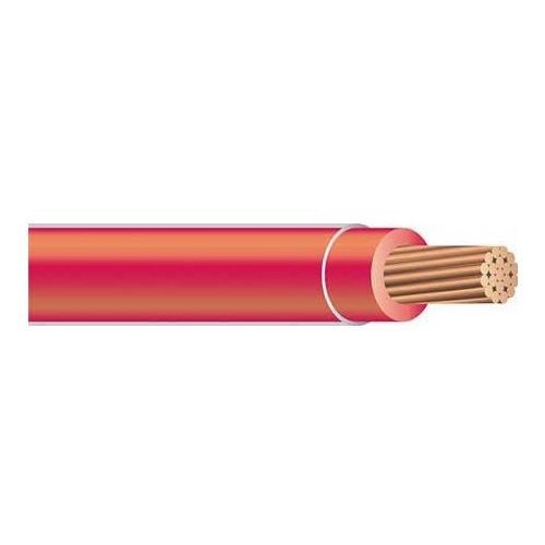 XHHW CU Wire, Stranded, 10 AWG, 1 Conductor, Copper, 600 Volts, Red ...