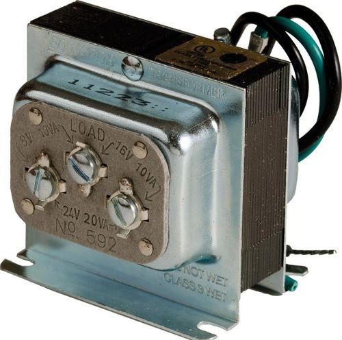 Edwards Signaling 592 Signaling Transformer, 120VAC, Primary 8/16/24V ...