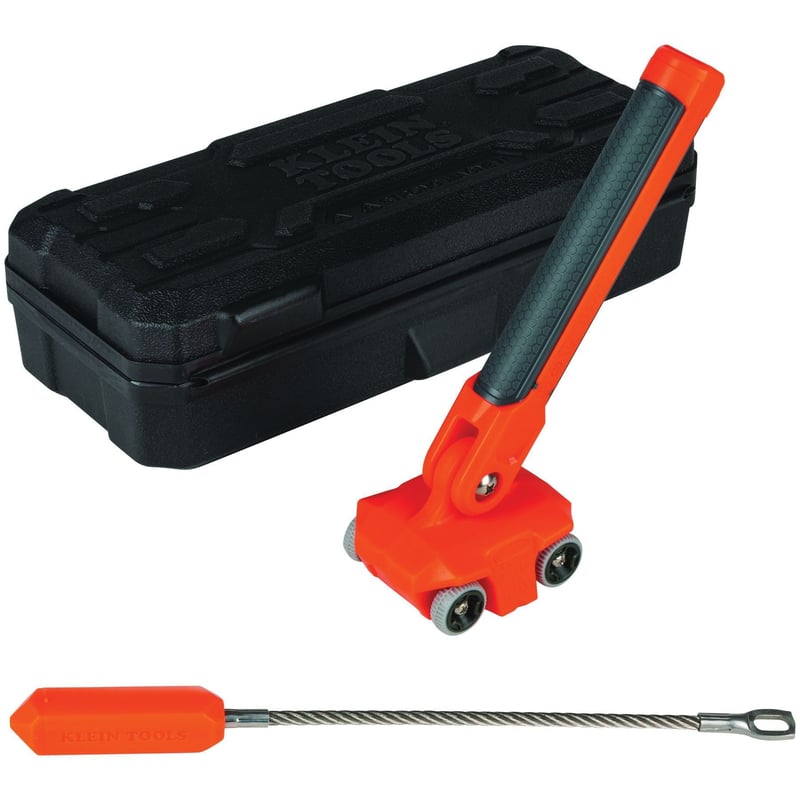 Klein® 50611 Magnetic Wire Puller, Plastic/Rare Earth Magnet/Stainless ...
