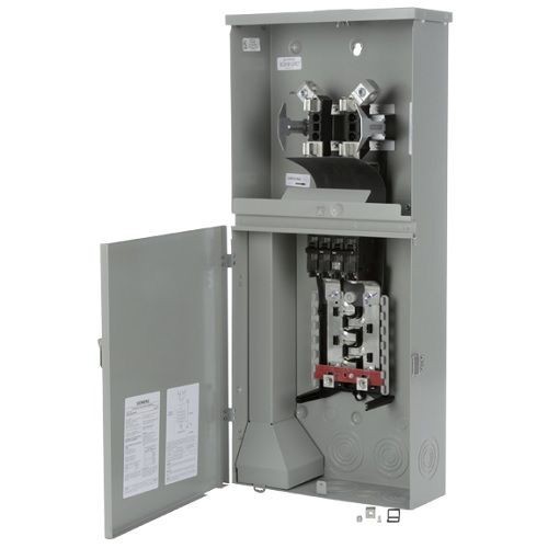 Siemens MC0816B120RCT2 Meter Socket Load Center Combination, 120 to 240 ...