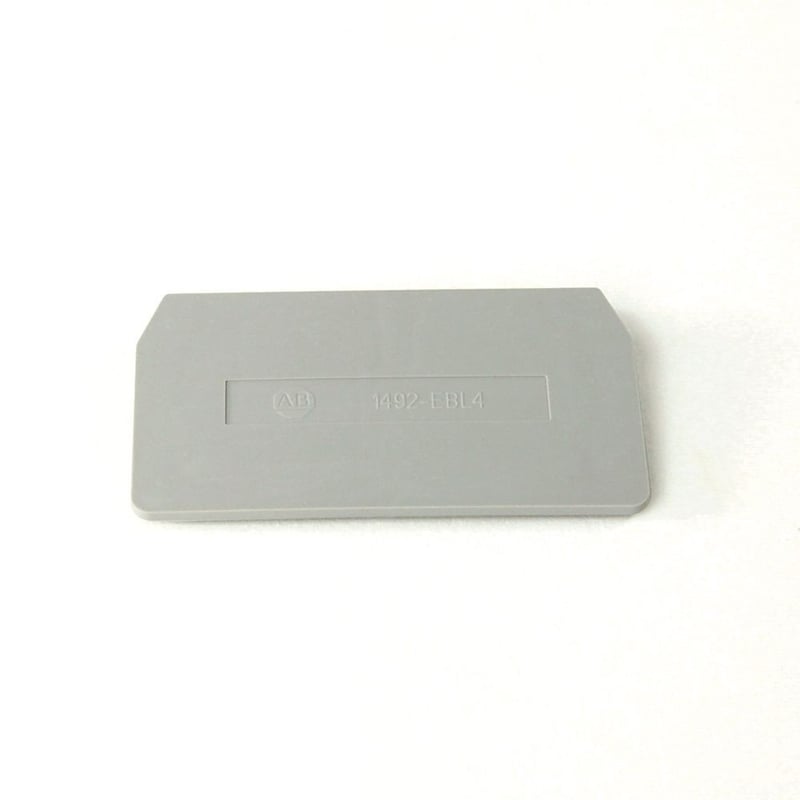 Allen-Bradley 1492-EBL4 End Barrier, For Spring Clamp Type TB, 2 x 34. ...